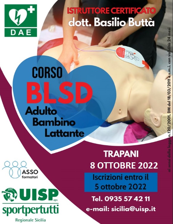 UISP - Trapani - CORSO BLSD 2022